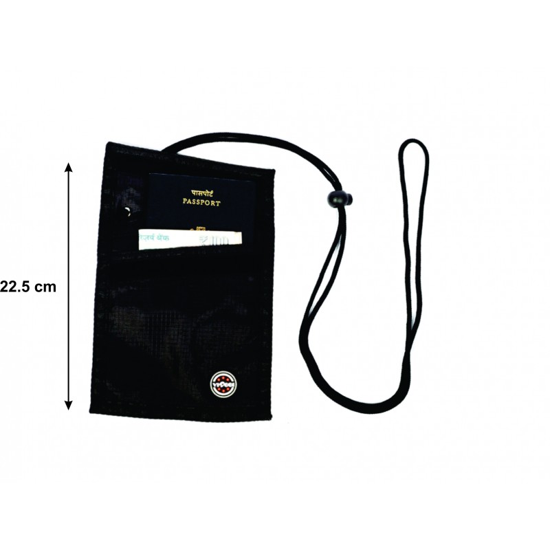 Best Security Neck Pouch - Black at VIAGGI Travel World