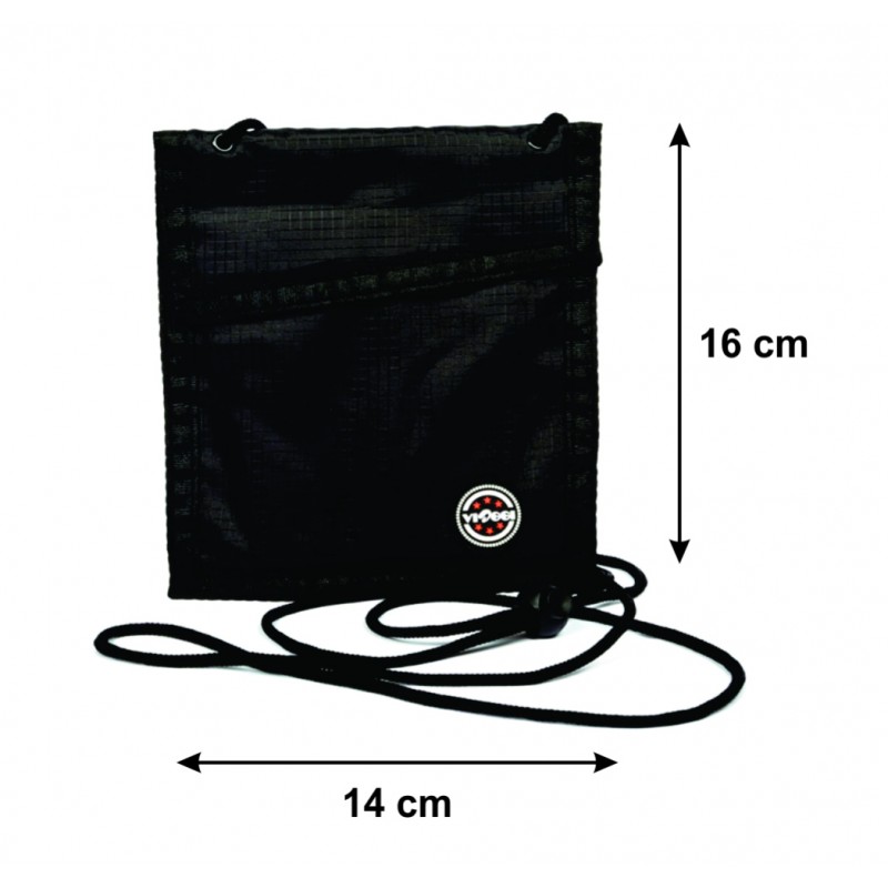 Best Security Neck Pouch - Black at VIAGGI Travel World